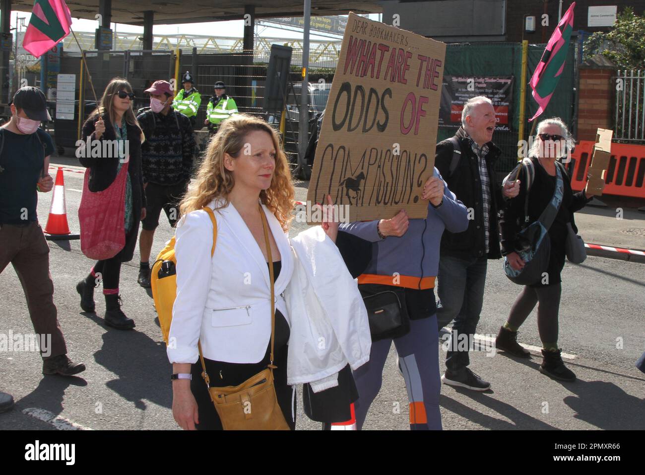 Animal Rising Action for animals protest group, disrupting the Grand ...