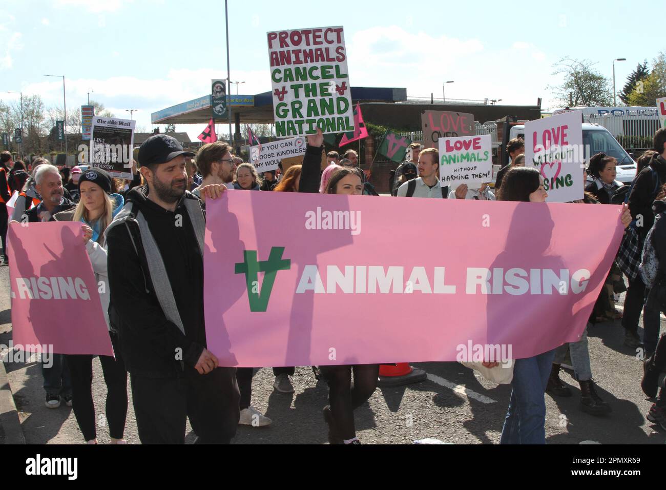 Animal Rising Action for animals protest group, disrupting the Grand ...