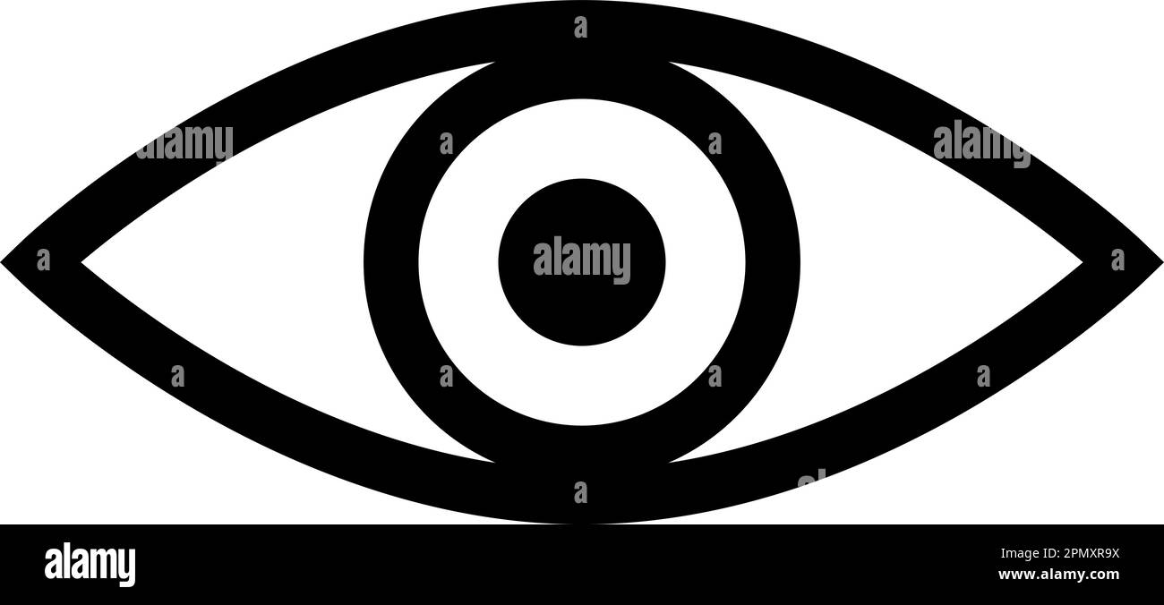 eye icon vector illustration Stock Vector Image & Art - Alamy
