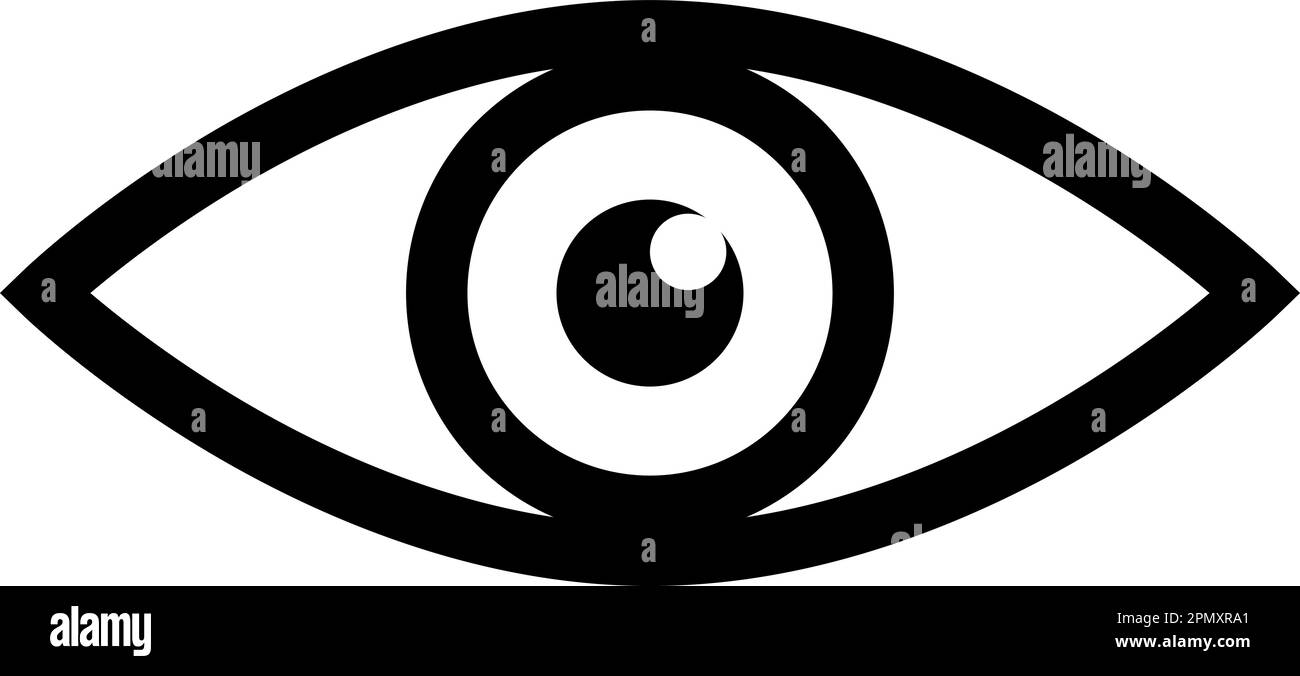 eye icon vector illustration Stock Vector Image & Art - Alamy