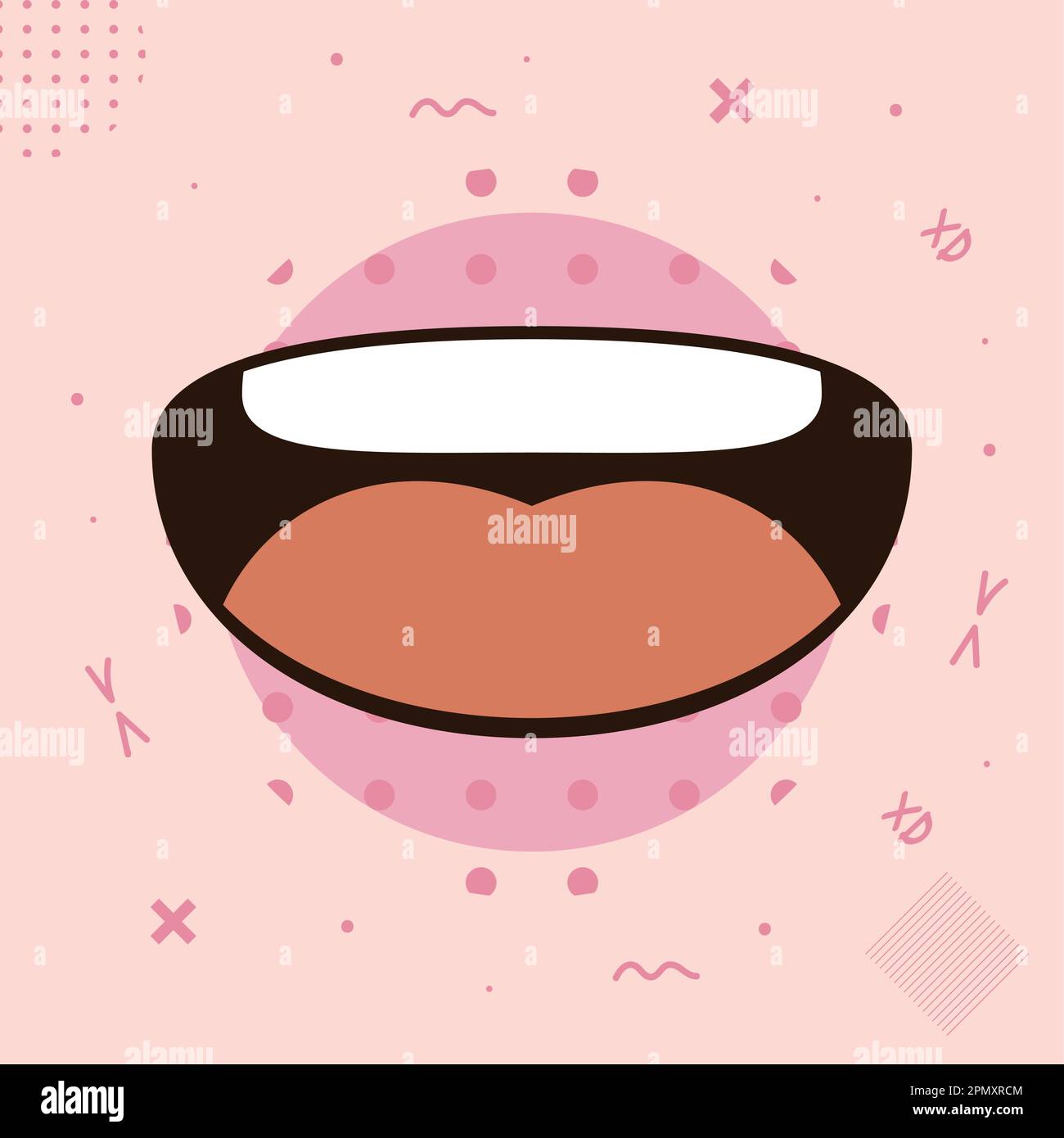 Gestures and facial expressions Stock Vector Images - Alamy