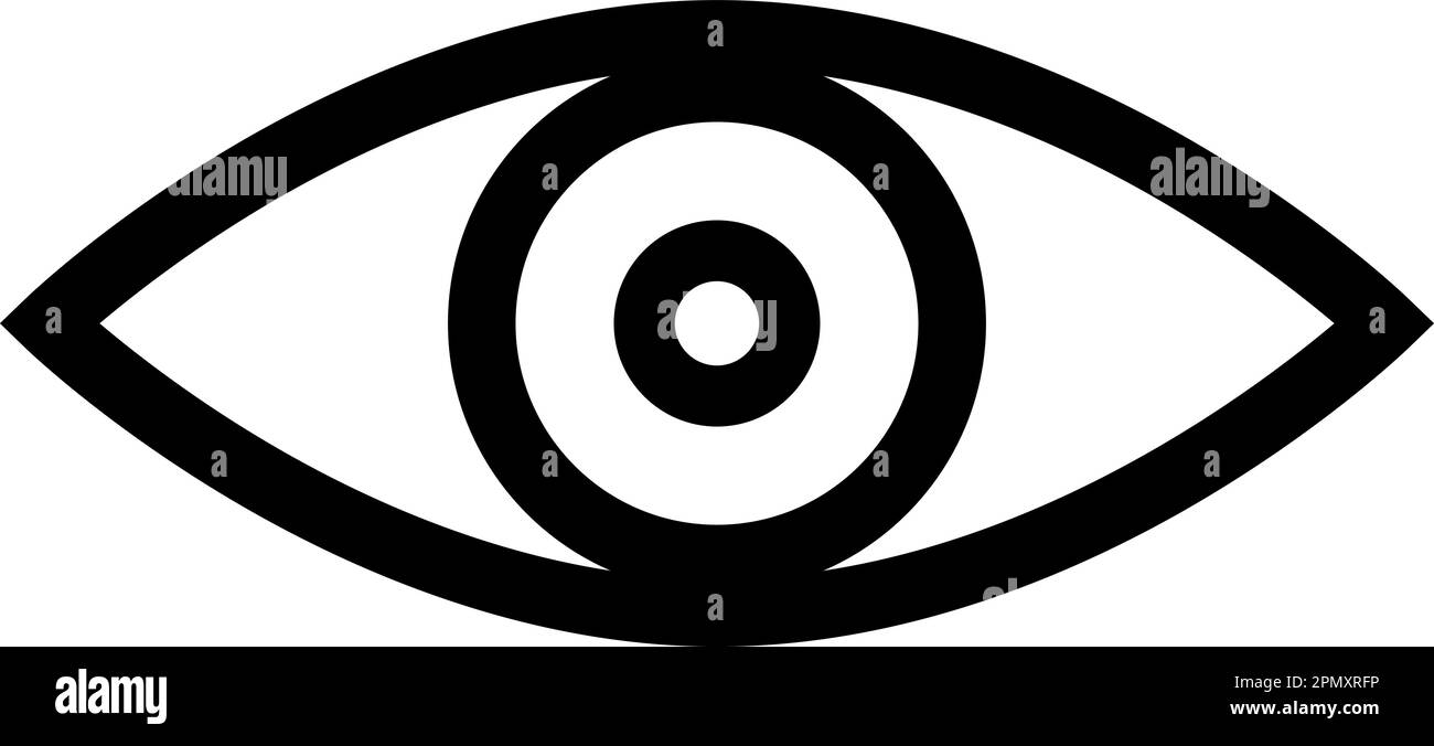 eye icon vector illustration Stock Vector Image & Art - Alamy