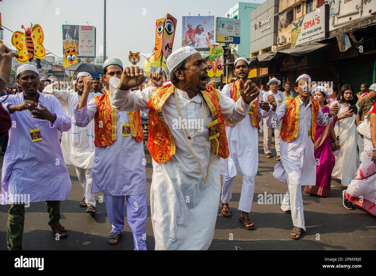 Kolkata, West Bengal, India. 15th Apr, 2023. Bengali New Year, also ...