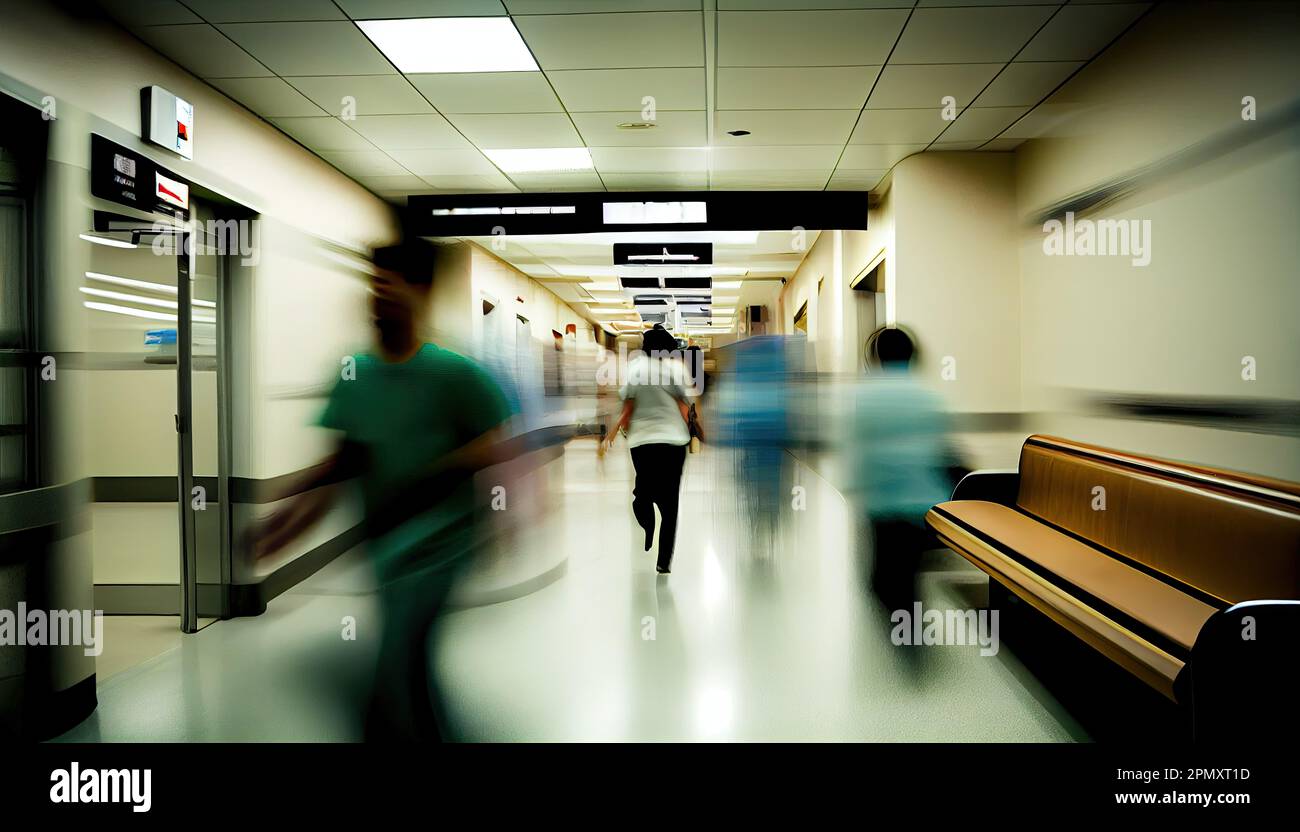 Hospital er waiting room hi-res stock photography and images - Alamy
