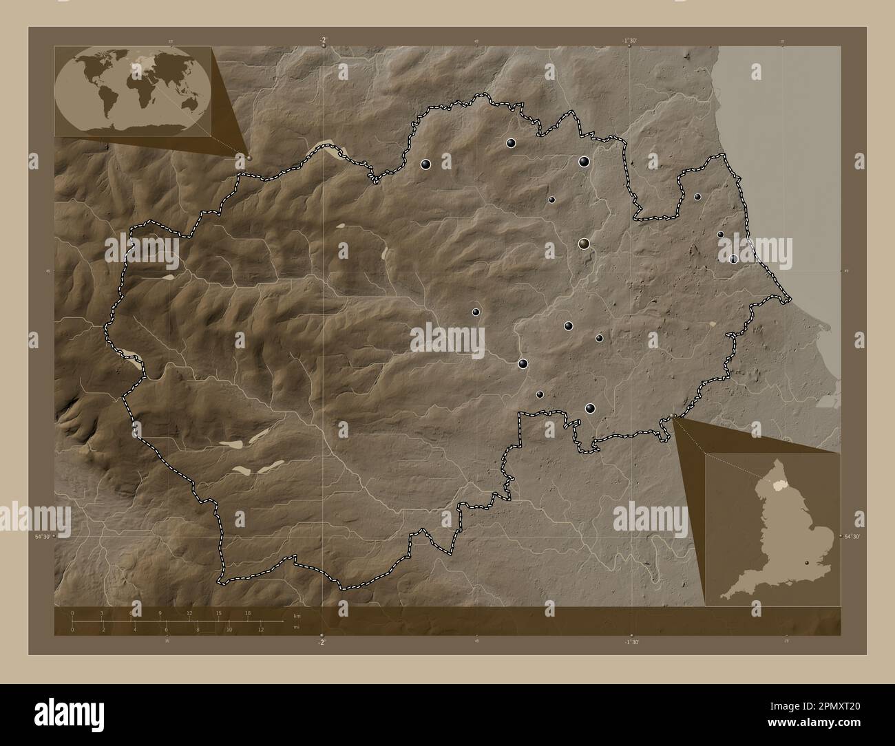 County Durham, administrative county of England - Great Britain ...