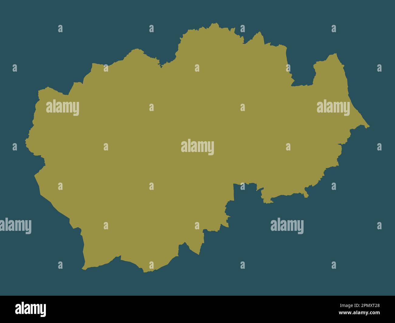 Crook county map hi-res stock photography and images - Alamy