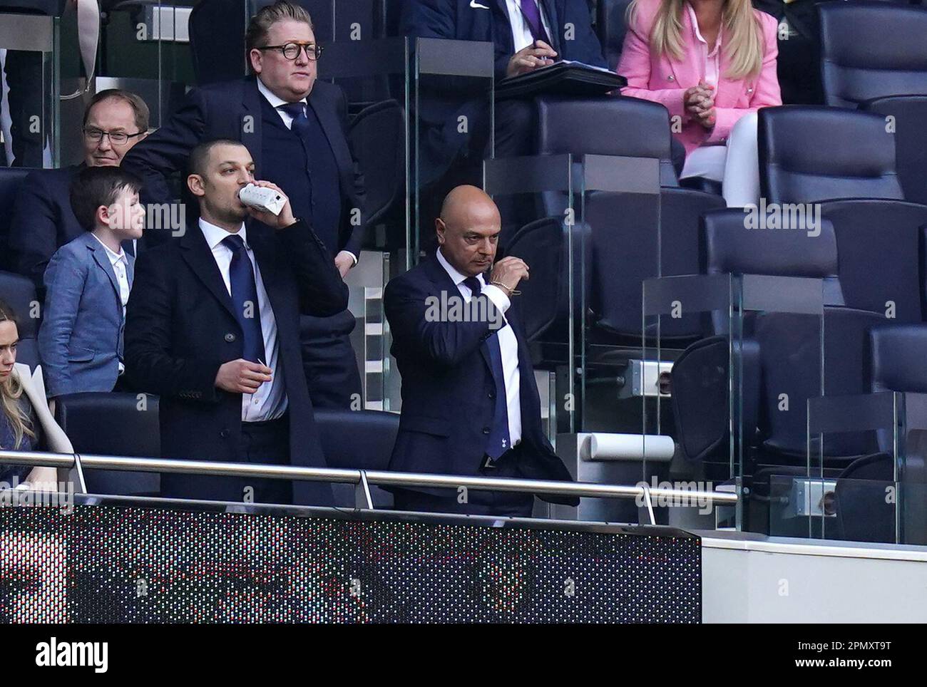 Tottenham Chairman Daniel Levy after the Premier League match at the ...