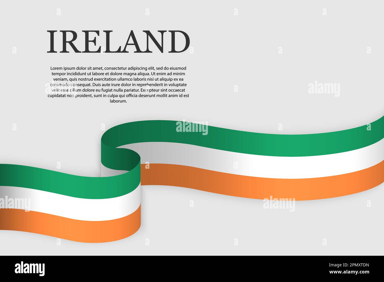 Irish flag colour Stock Vector Images - Alamy