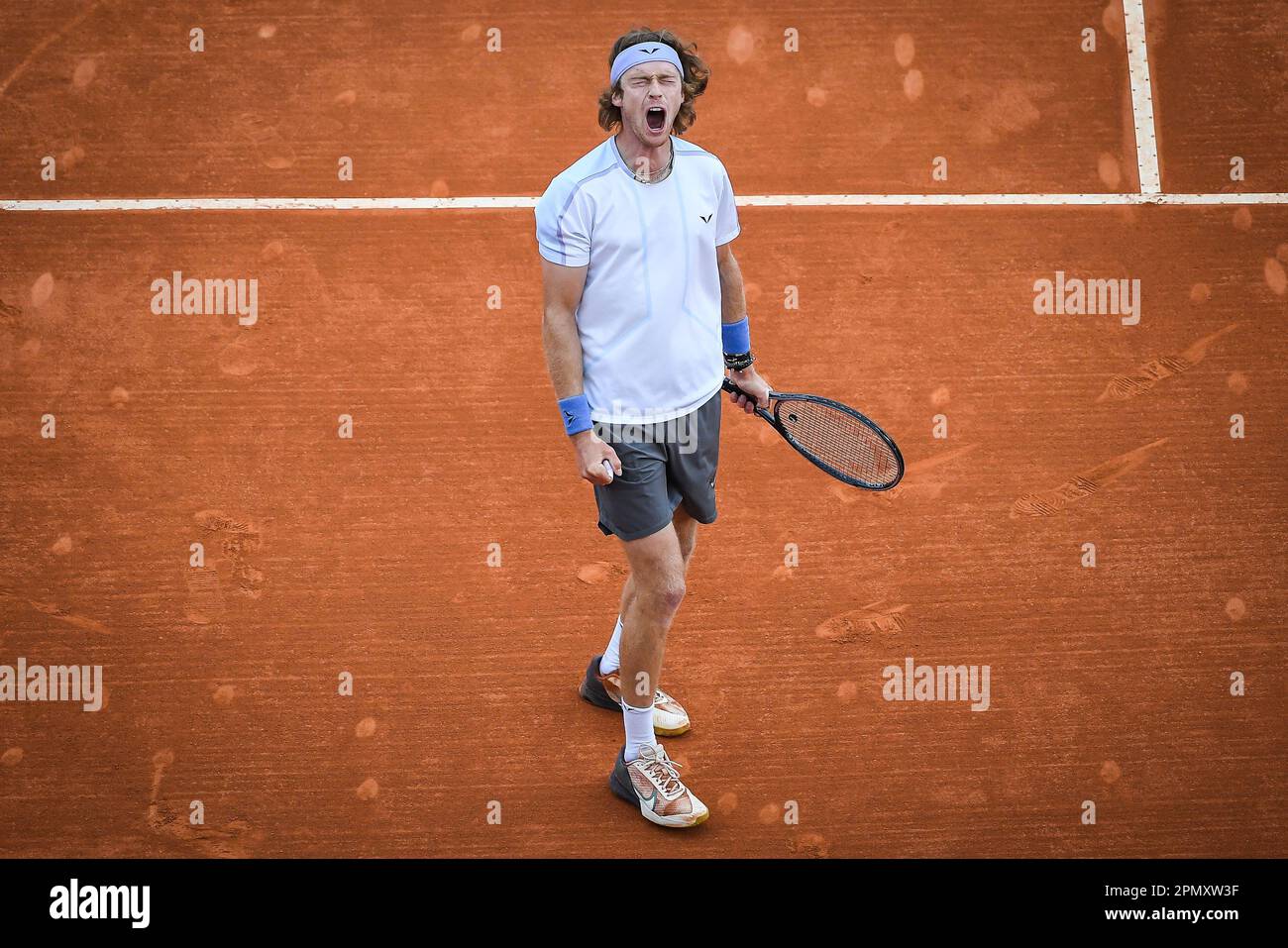 Roquebrune Cap Martin, France. 15th Apr, 2023. Andrey RUBLEV of Russia ...