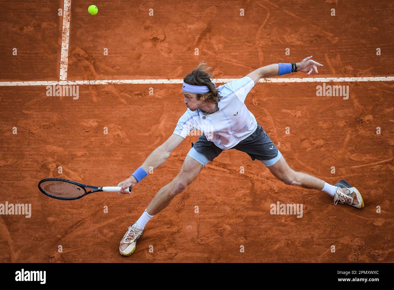 Roquebrune-Cap-Martin, France, France. 15th Apr, 2023. Andrey RUBLEV of ...