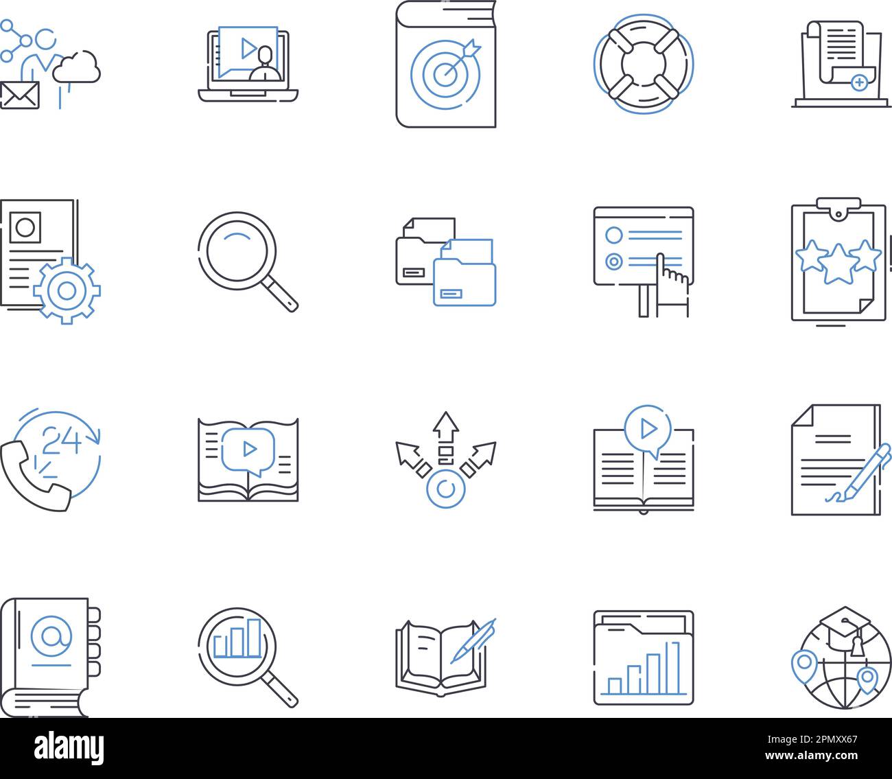 Knowledge management outline icons collection. Knowledge, Management ... Knowledge management outline icons collection. Knowledge, Management ...