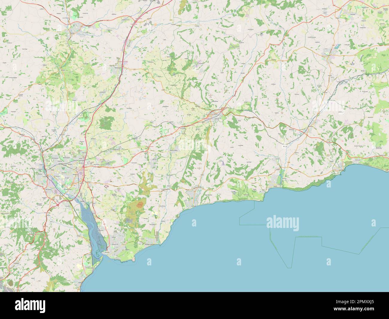 East Devon, non metropolitan district of England - Great Britain. Open ...