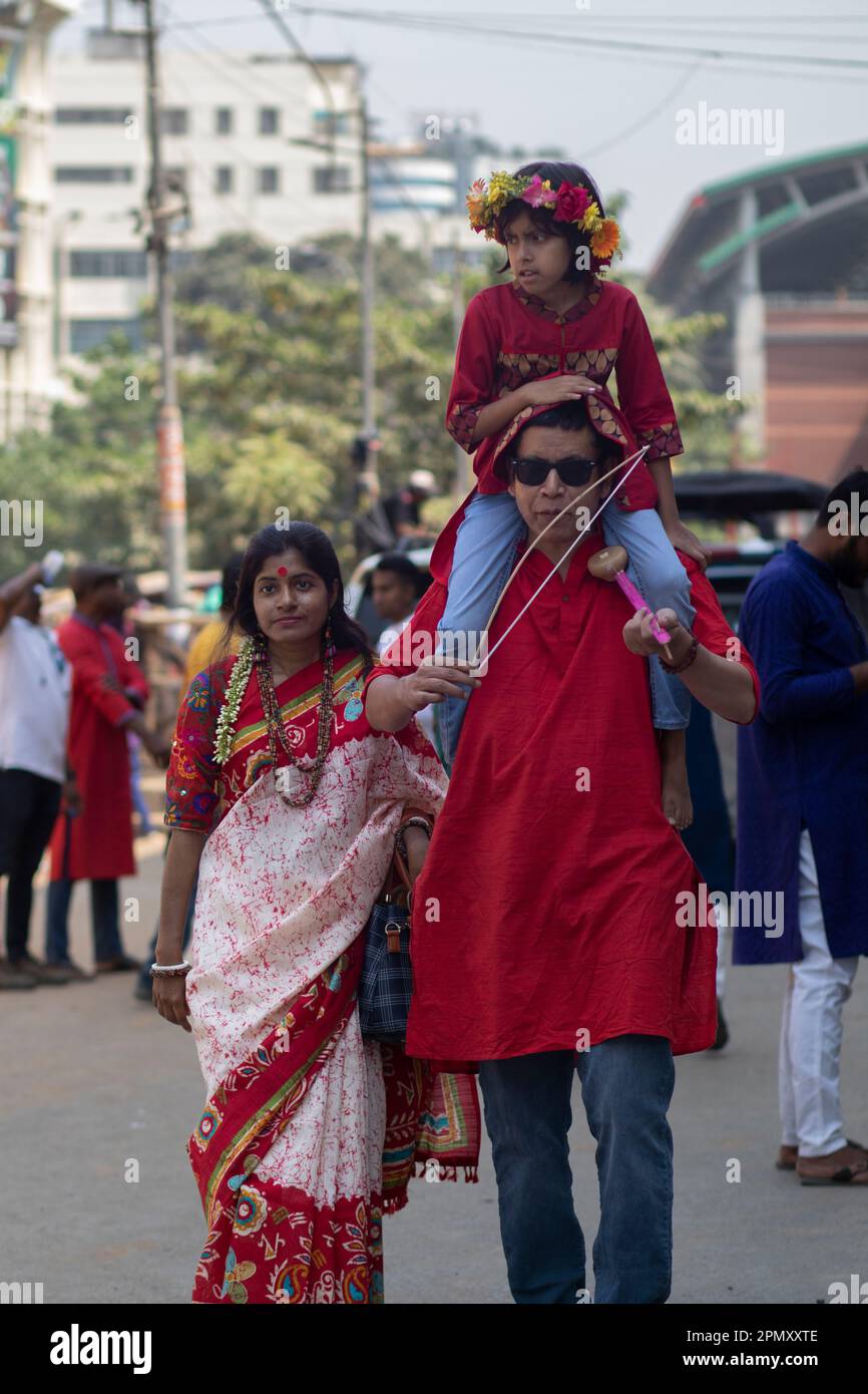 14 April 203, Dhaka, Bangladesh. Benglai new year 2023 Stock Photo - Alamy