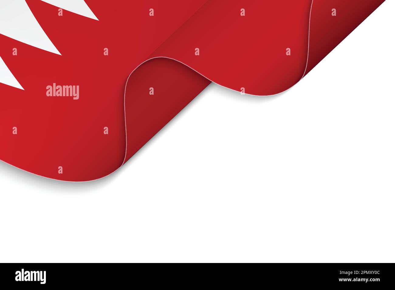 Bahrain with flag Stock Vector Images - Alamy