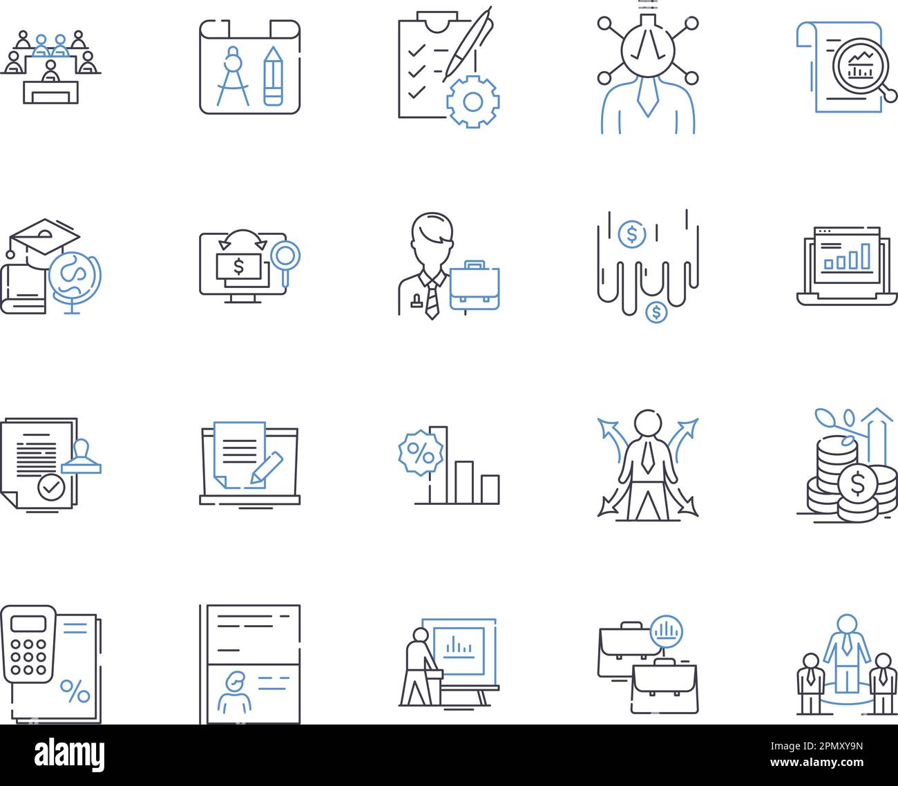 Market analysis outline icons collection. Market, Analysis, Research ... Market analysis outline icons collection. Market, Analysis, Research ...
