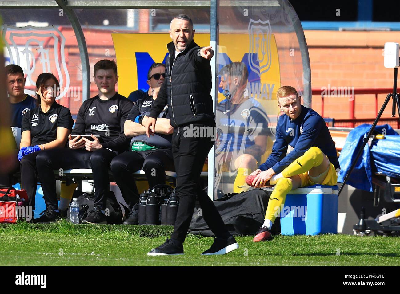 15th April 2023; Dens Park, Dundee, Scotland: Scottish Championship ...