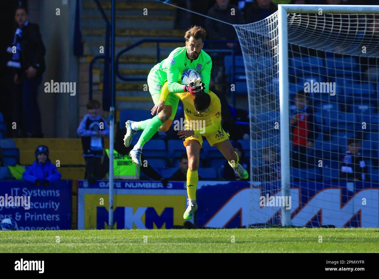15th April 2023; Dens Park, Dundee, Scotland: Scottish Championship ...