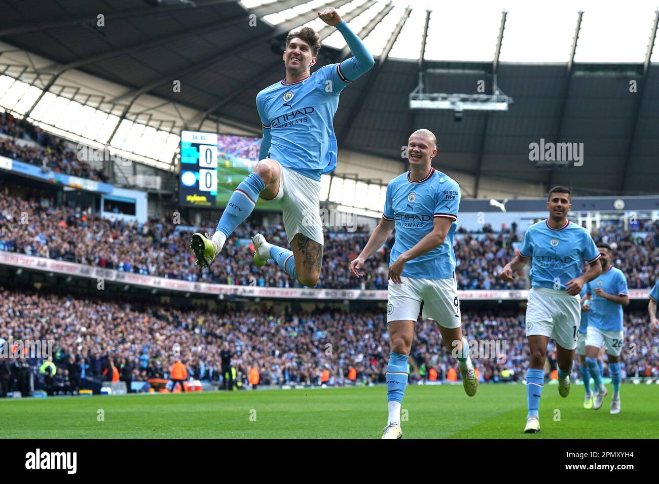 Manchester city john stones hi-res stock photography and images - Alamy