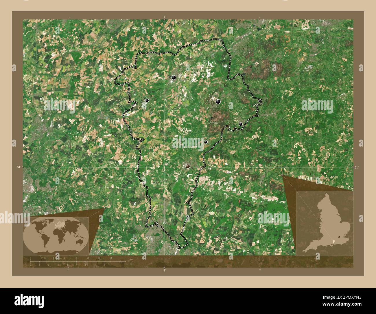 Map of petersfield hi-res stock photography and images - Alamy