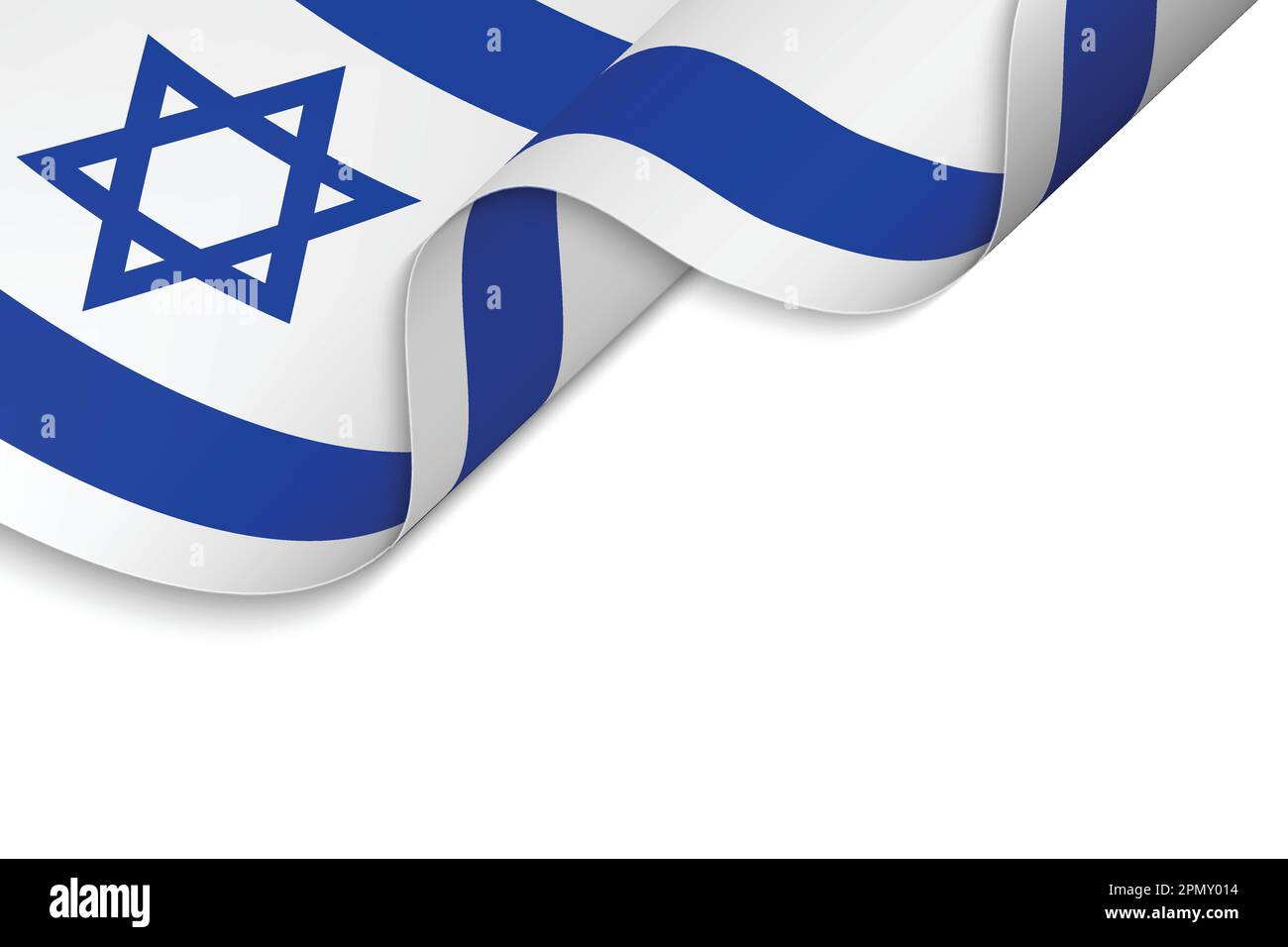 Background with Waving flag of Israel Stock Vector Image & Art - Alamy