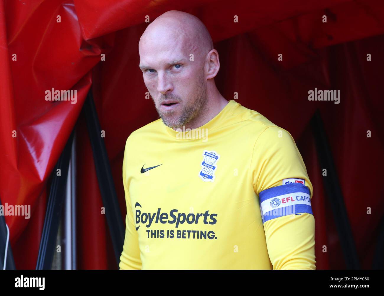Birmingham City Goalkeeper John Ruddy during the Sky Bet Championship ...