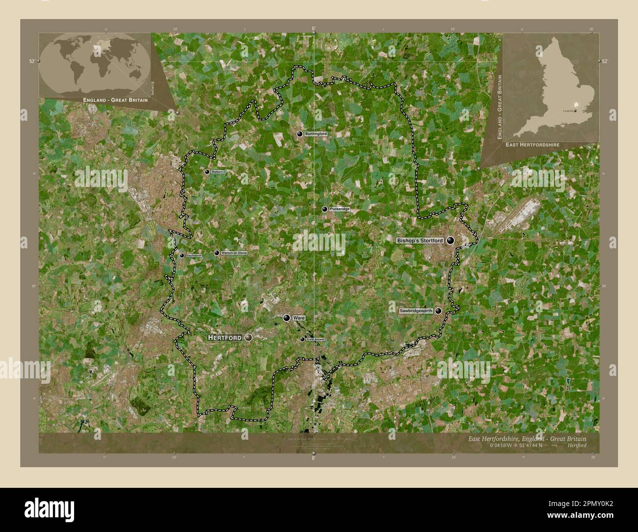 East Hertfordshire, non metropolitan district of England - Great ...