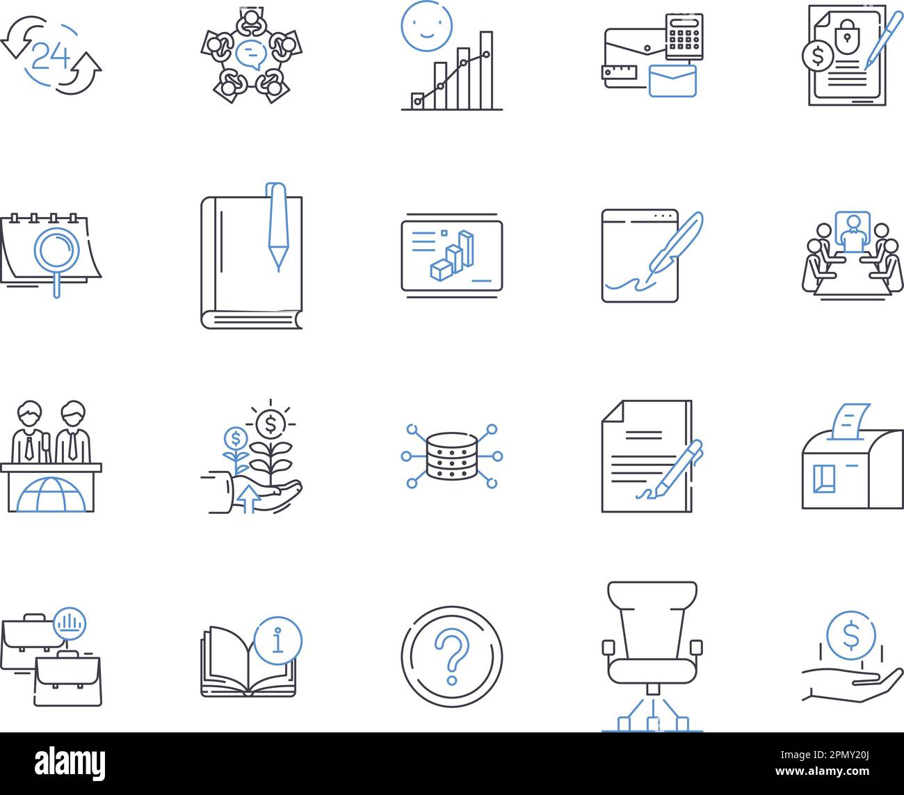 Corporate finance outline icons collection. separatCorporation, Finance ... Corporate finance outline icons collection. separatCorporation, Finance ...