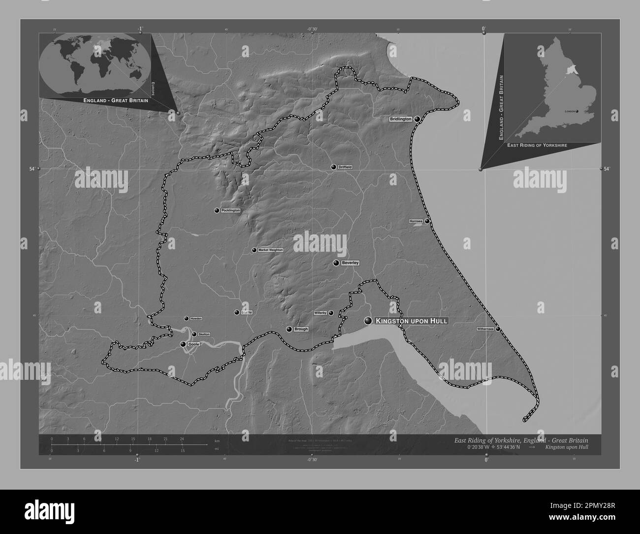 East Riding of Yorkshire, unitary authority of England - Great Britain ...
