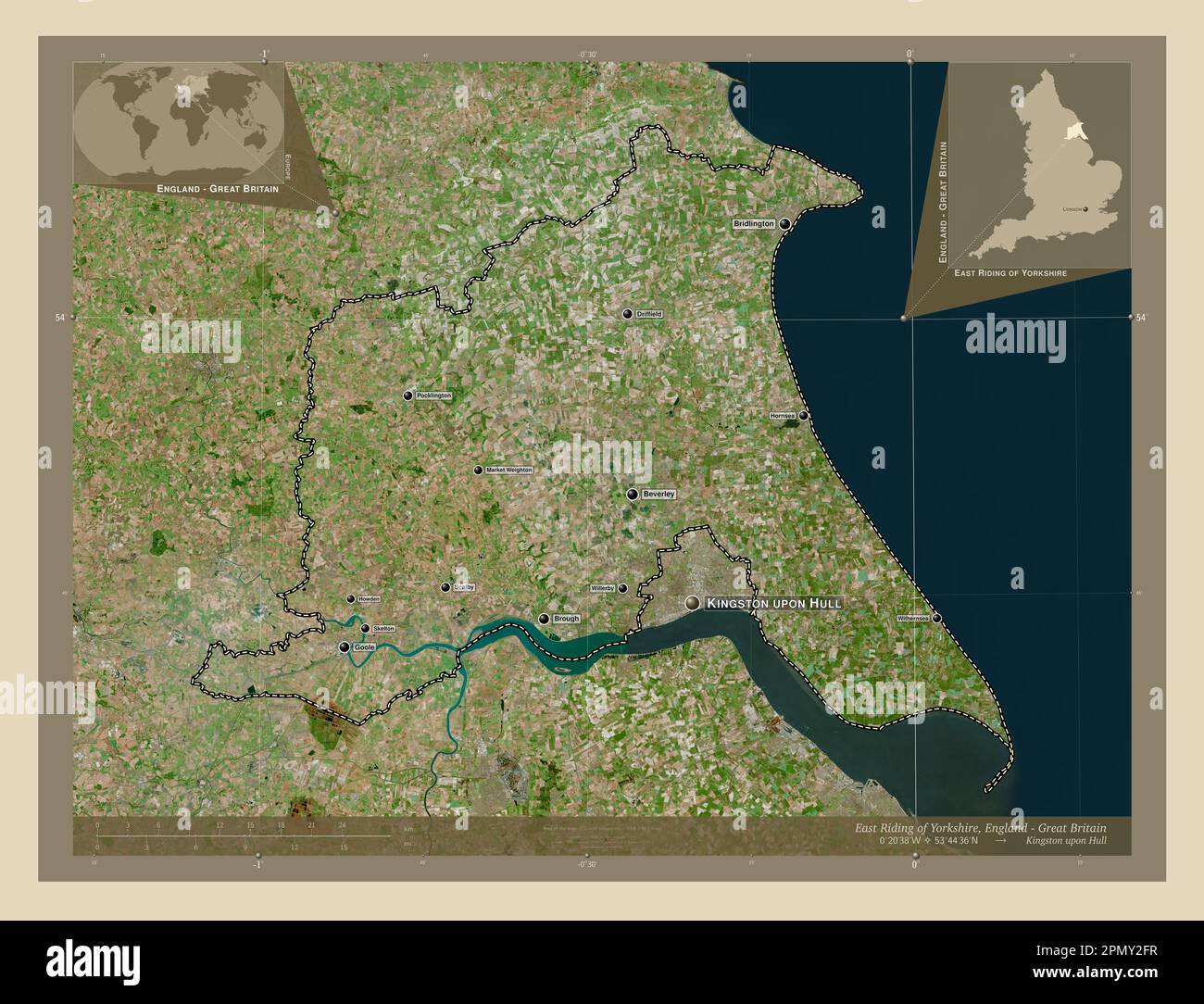 East Riding of Yorkshire, unitary authority of England - Great Britain ...