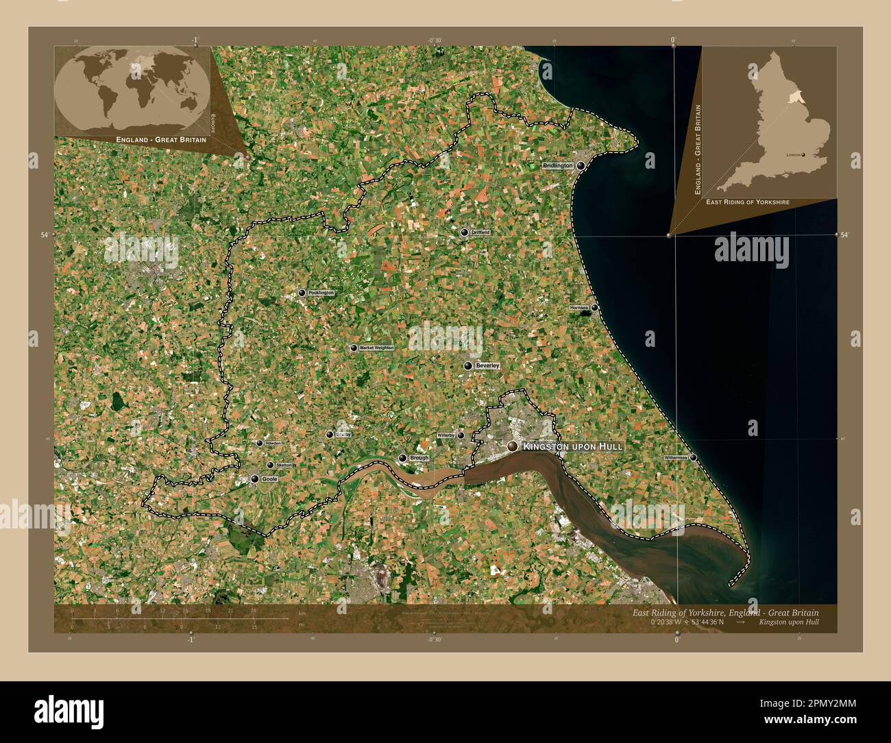 East Riding of Yorkshire, unitary authority of England - Great Britain ...