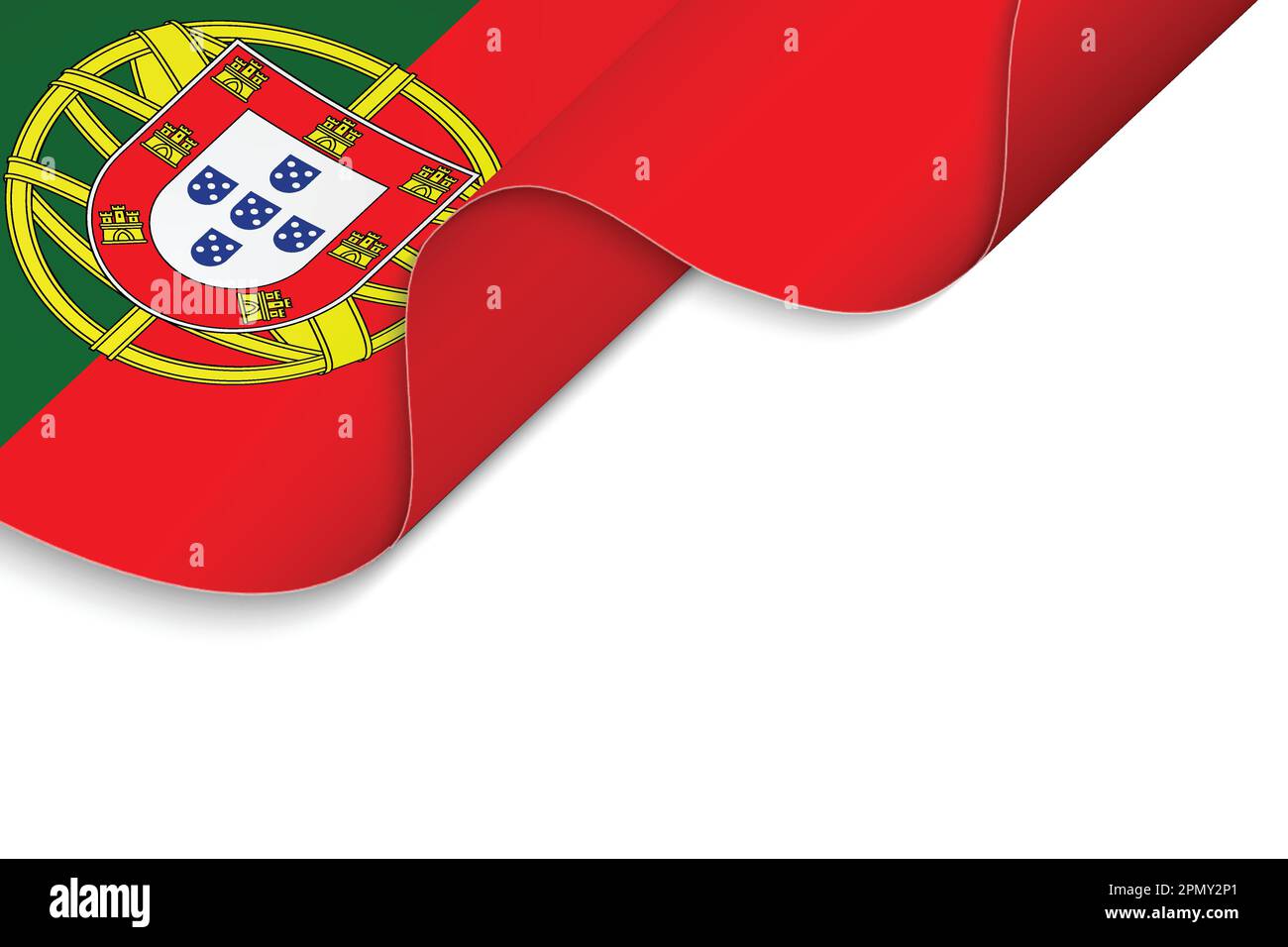 Background with Waving flag of Portugal Stock Vector Image & Art - Alamy