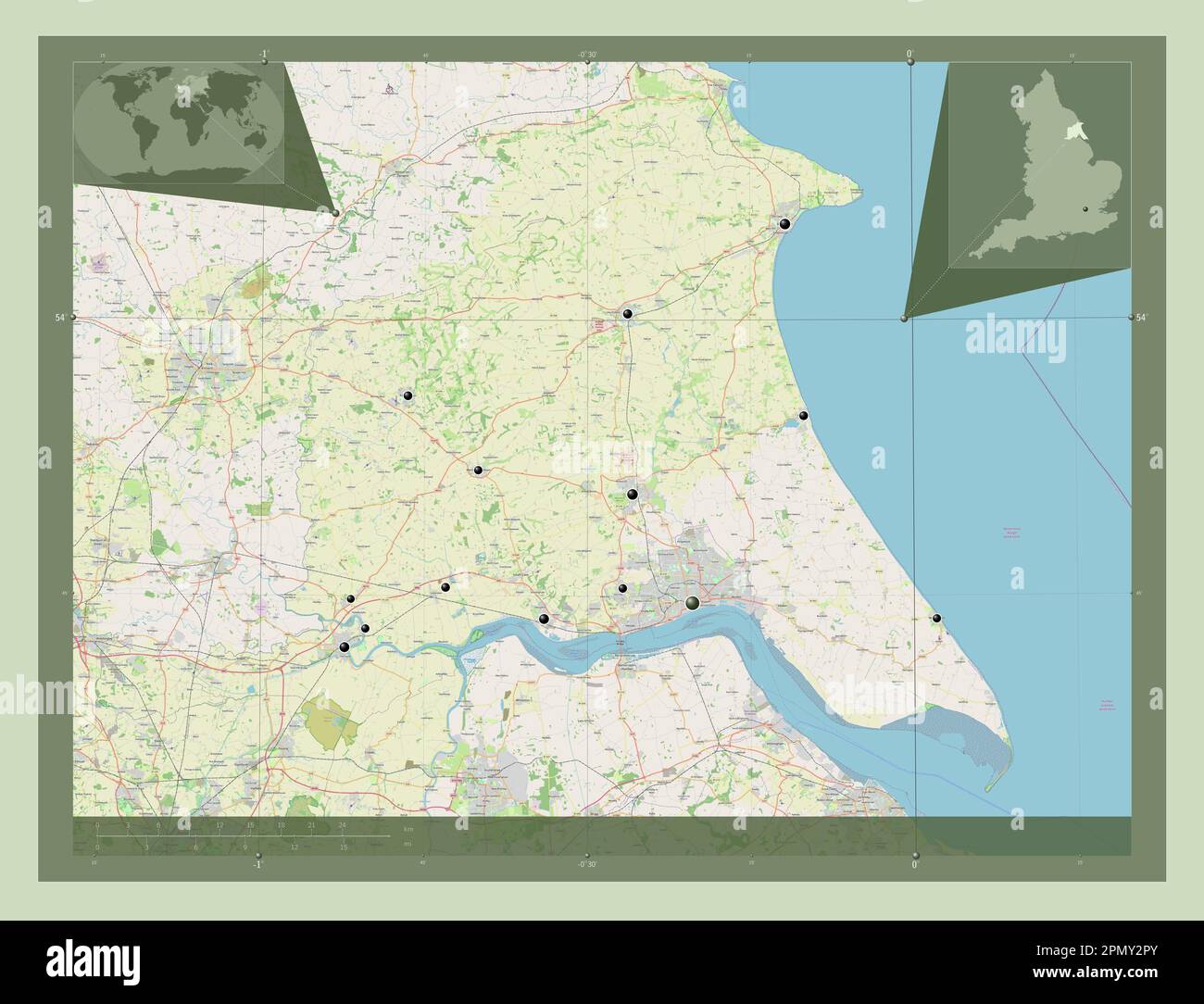 East Riding of Yorkshire, unitary authority of England - Great Britain ...