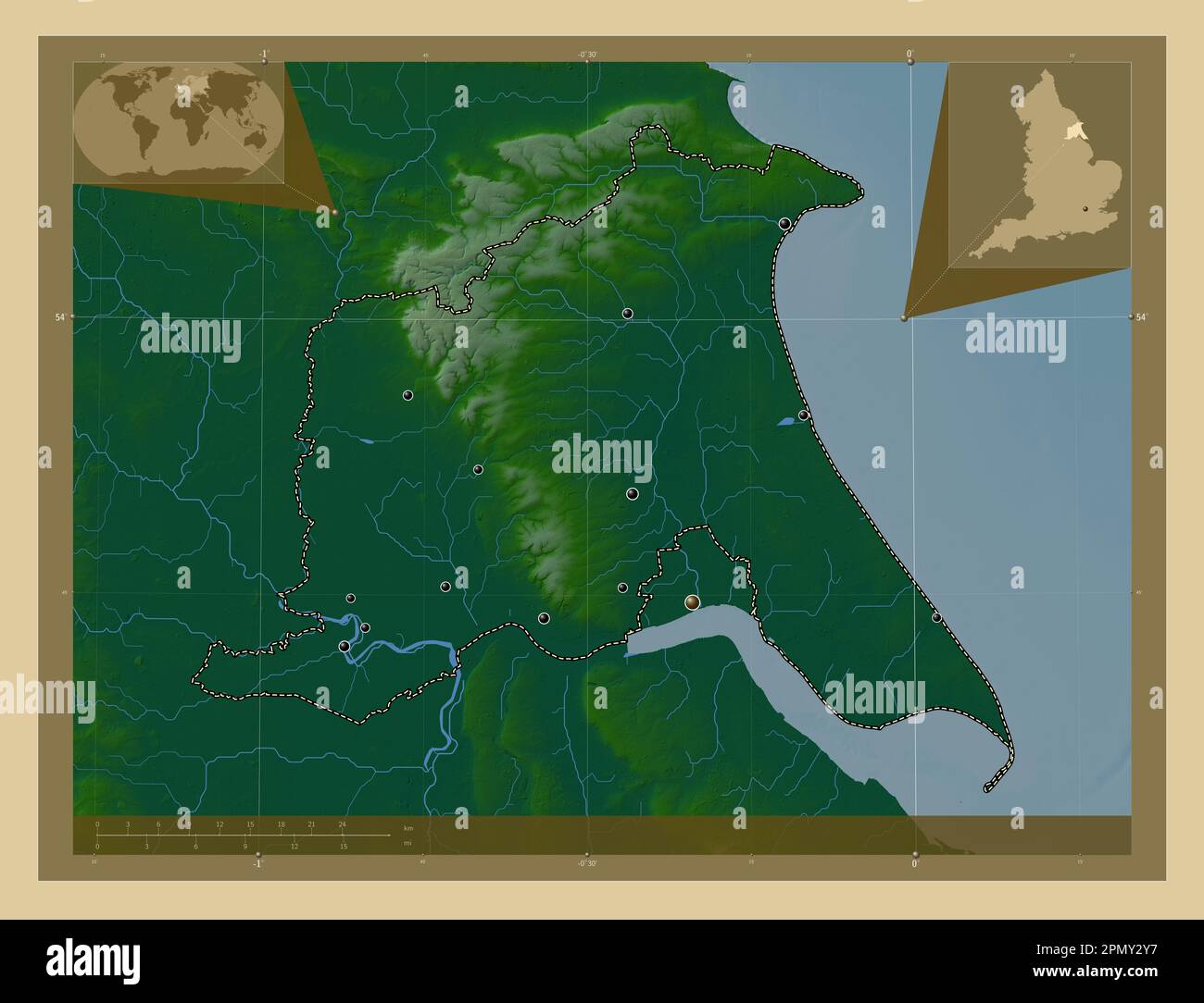 East Riding of Yorkshire, unitary authority of England - Great Britain ...
