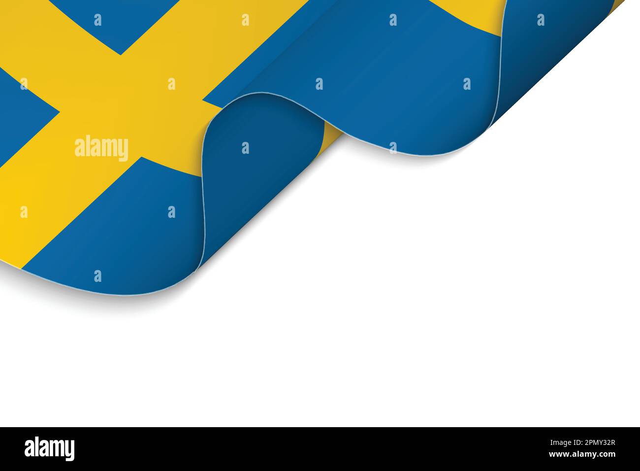 Old sweden flag Stock Vector Images - Alamy