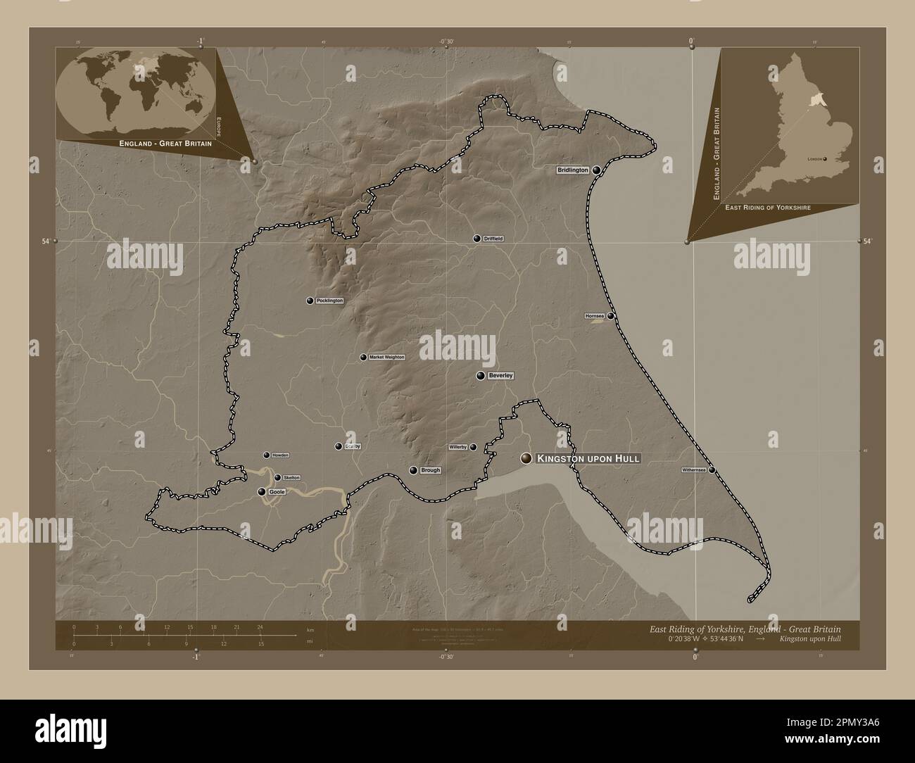 East Riding of Yorkshire, unitary authority of England - Great Britain ...