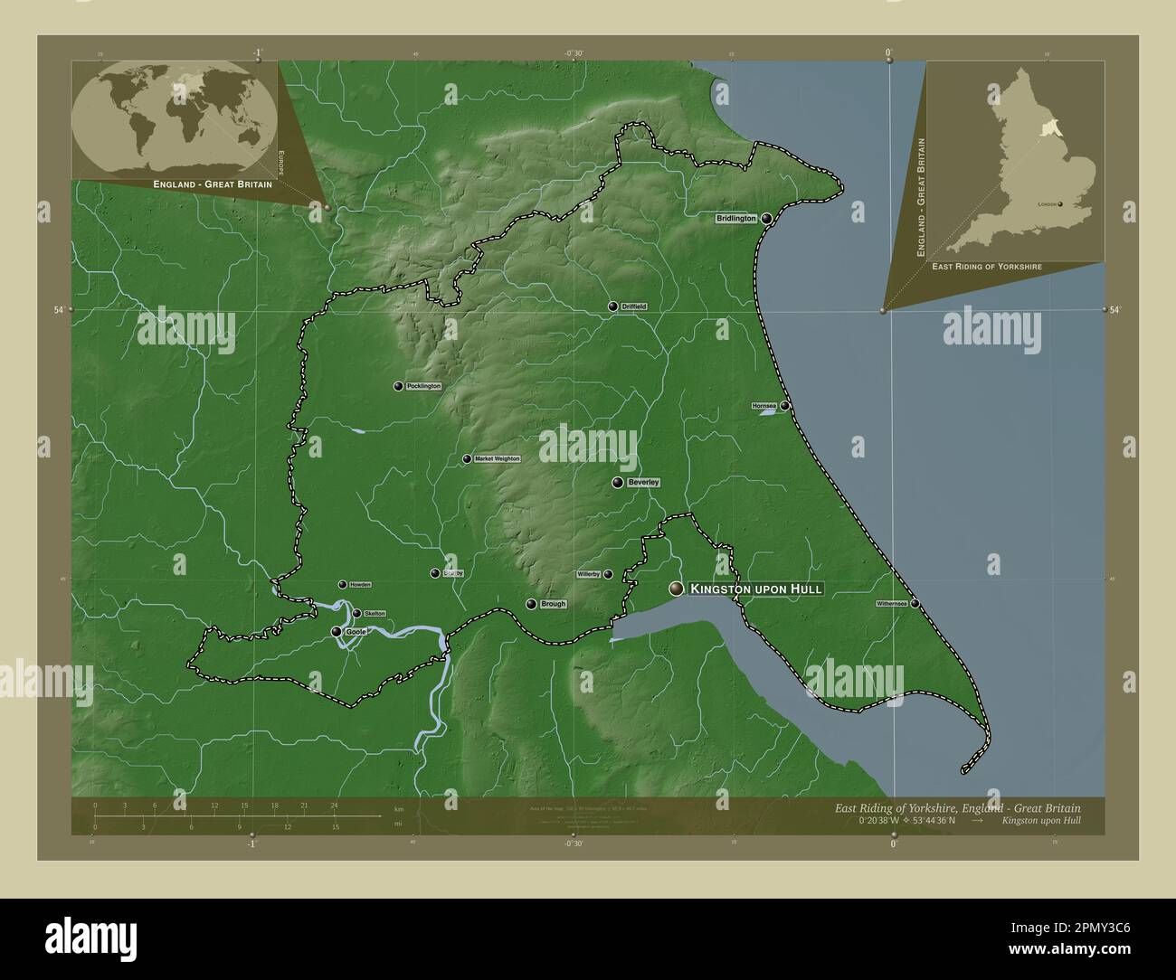 East Riding of Yorkshire, unitary authority of England - Great Britain ...