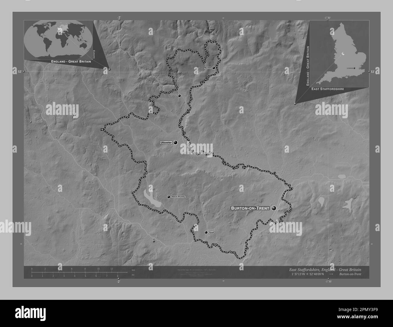 East Staffordshire, non metropolitan district of England - Great ...
