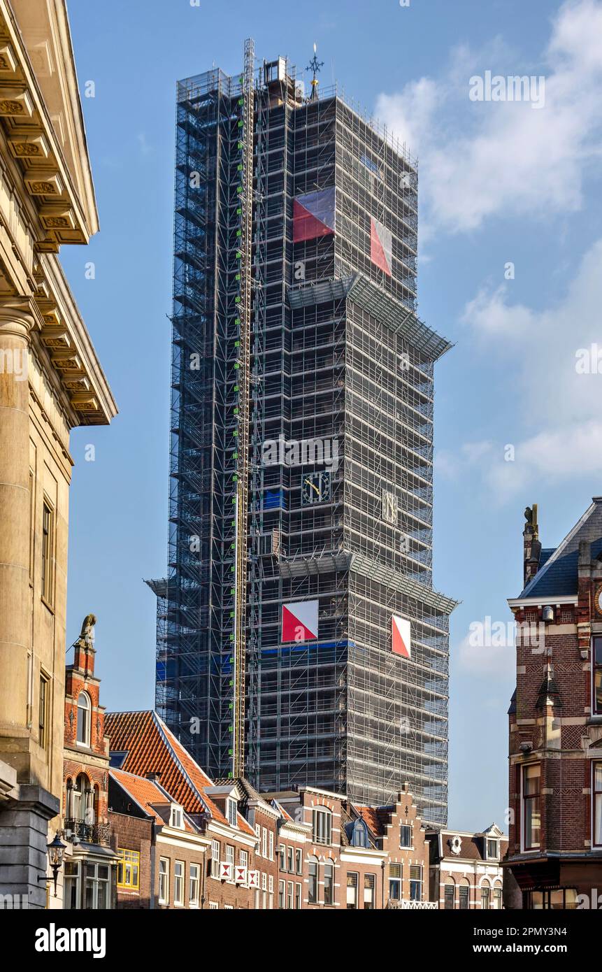 Utrecht, The Netherlands, April 9, 2023: the city's iconic Dom tower ...