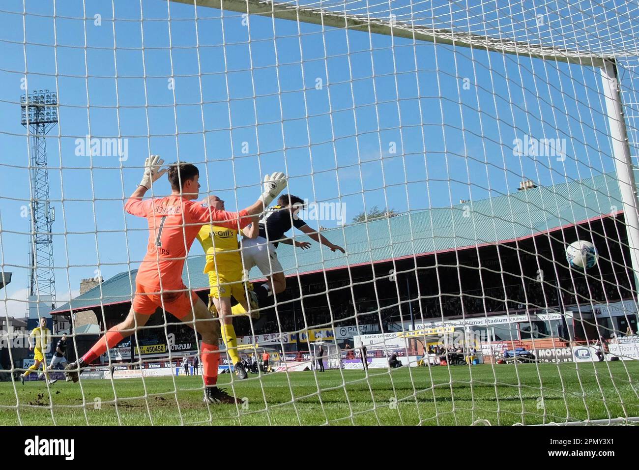 15th April 2023; Dens Park, Dundee, Scotland: Scottish Championship ...