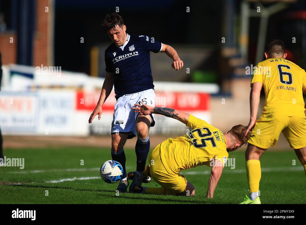 15th April 2023; Dens Park, Dundee, Scotland: Scottish Championship ...