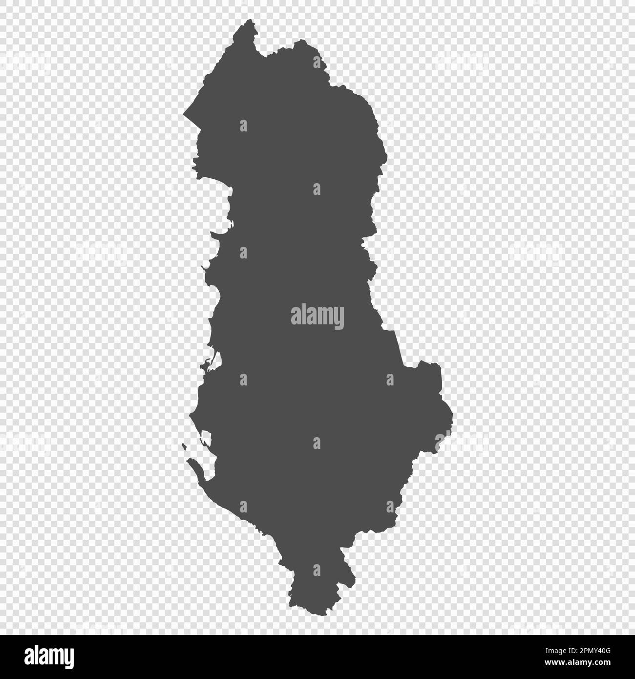 Albania map view