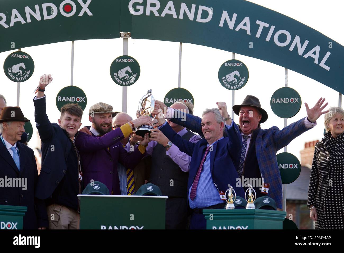 Winning co-owners of Corach Rambler Cameron Sword, Thomas Kendall ...