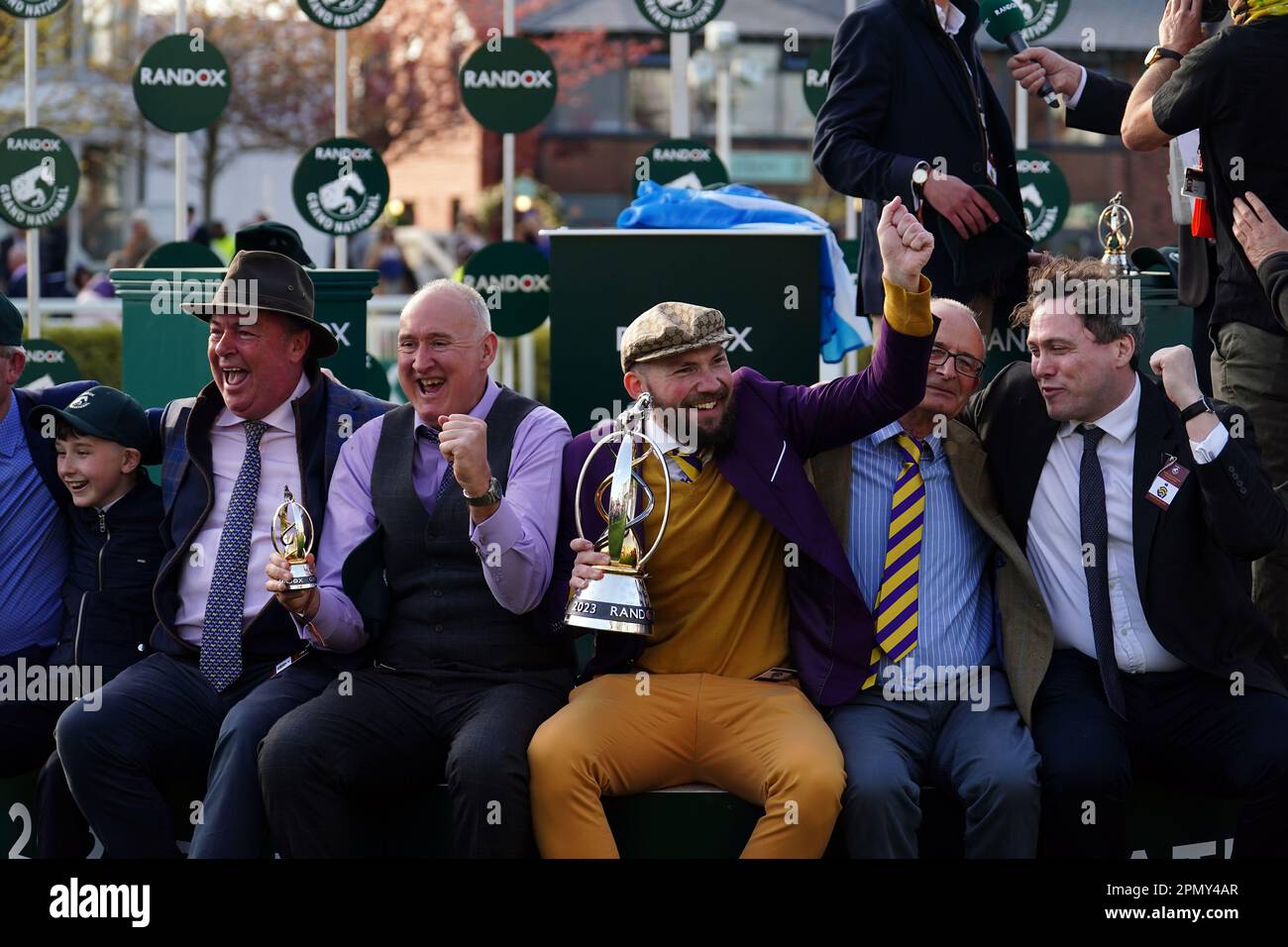 Winning co-owners of Corach Rambler Cameron Sword, Thomas Kendall ...