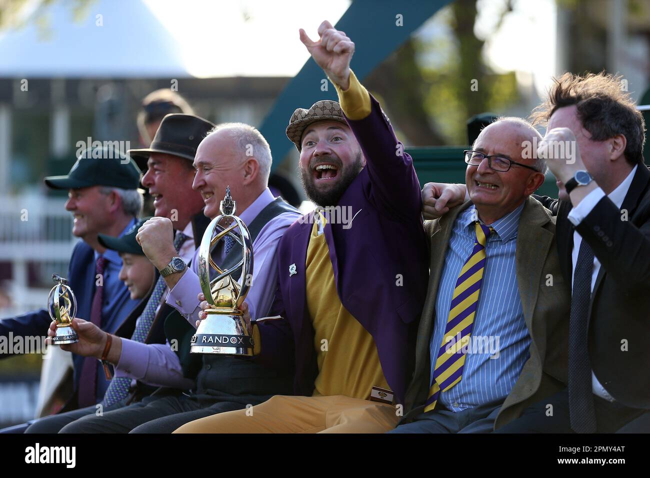 Winning co-owners of Corach Rambler Cameron Sword, Thomas Kendall ...