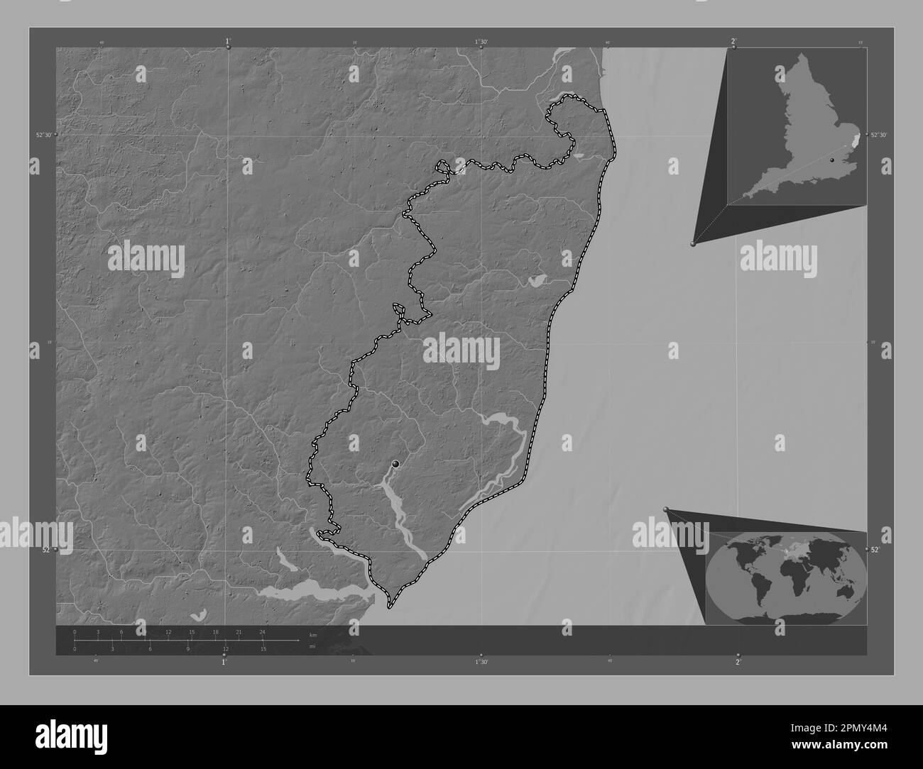 East Suffolk, non metropolitan district of England - Great Britain ...