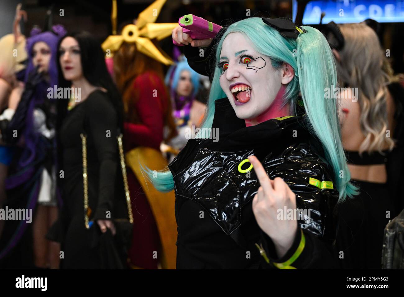 Prague, Czech Republic. 15th Apr, 2023. Comic-Con Prague 2023, meeting ...