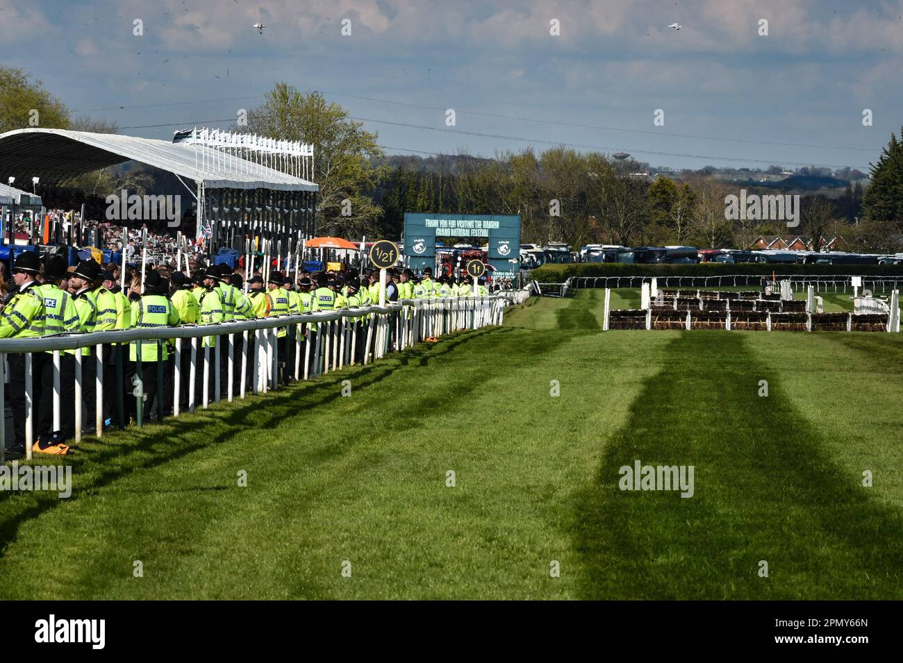15th April 2023; Aintree Racecourse, Aintree, Merseyside, England: 2023 ...