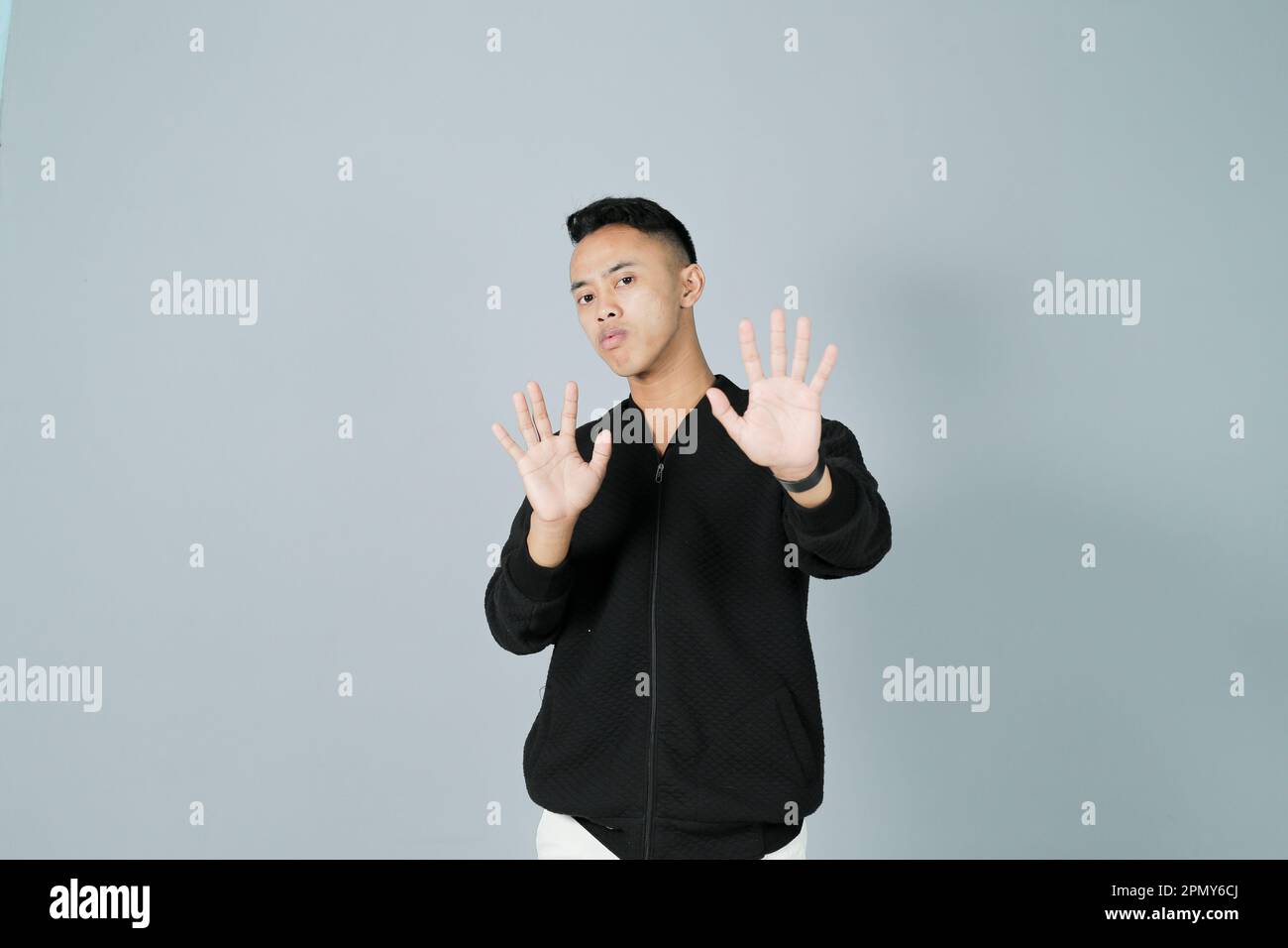 Rejecting gesture hi-res stock photography and images - Alamy