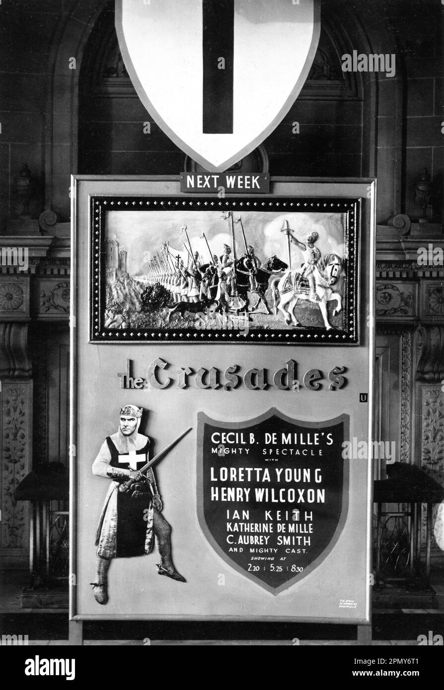 Cinema Lobby Display for The Regent, Barker's Pool, Sheffield ...