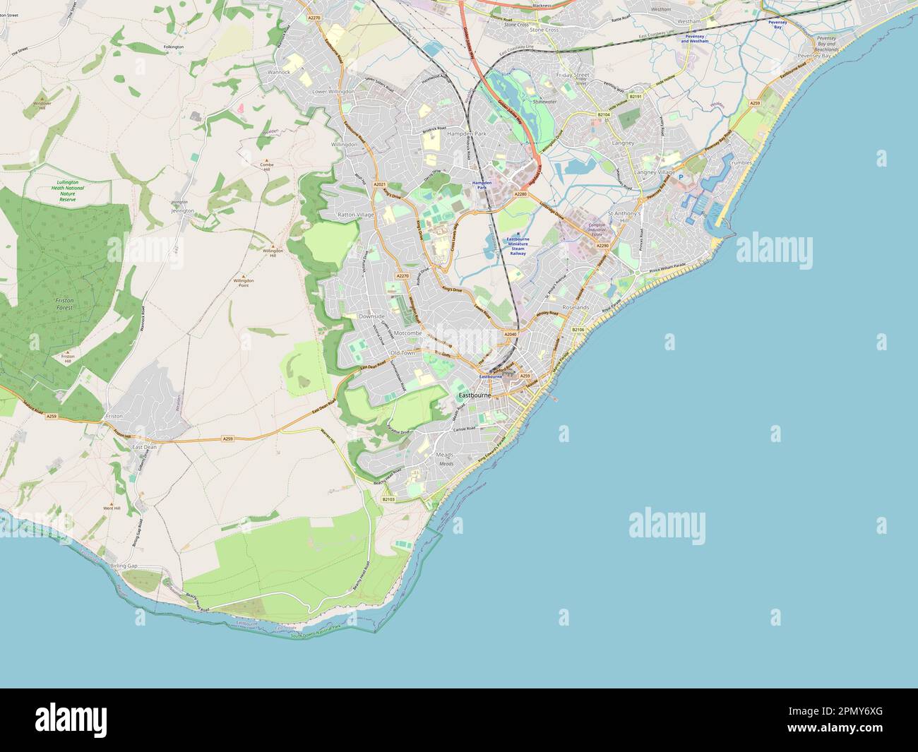 Eastbourne, non metropolitan district of England - Great Britain. Open ...